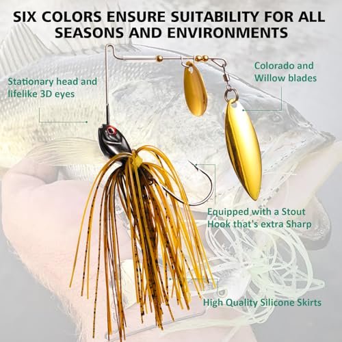 Best Spinnerbait Fishing Lures For Bass: Top Picks & Tips - Fission Review